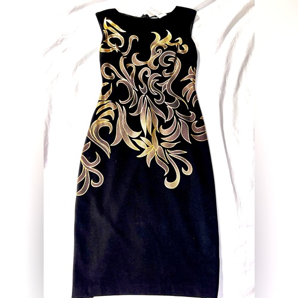 Cache | Dresses | Cache Black Dress Size 2 Brand New Classy Feminine ...